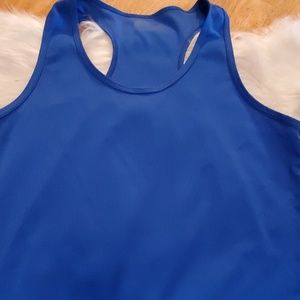 be inspired | Tops | Nwt Bright Blue Tank Xl | Poshmark
